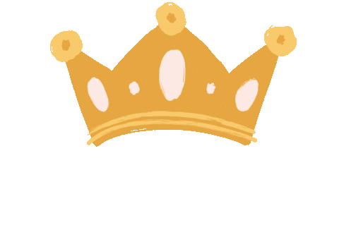 Queen Crown Sticker by Hoopla! Letters for iOS & Android | GIPHY
