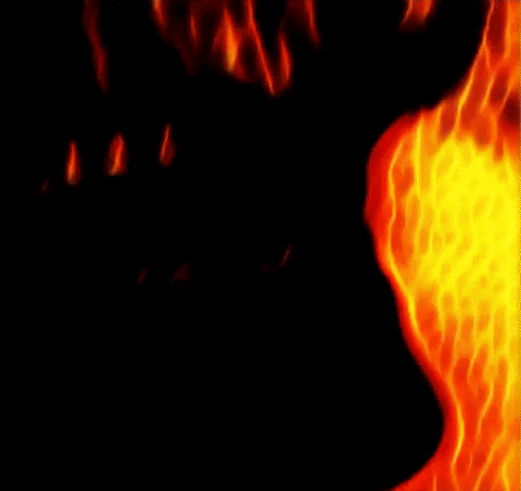 Flaming Skull GIF by Justin - Find & Share on GIPHY