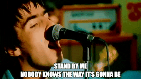 Oasis' 'Be Here Now' turns 25! by Oasis | GIPHY