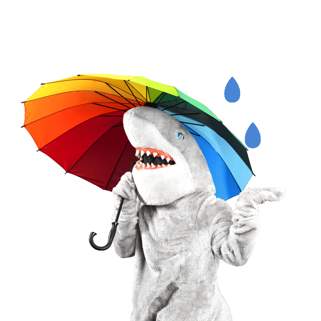 Rain Shark Sticker by Bravo TV for iOS & Android | GIPHY