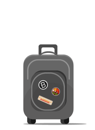 Travel Luggage Sticker by Beautiful Destinations for iOS & Android | GIPHY