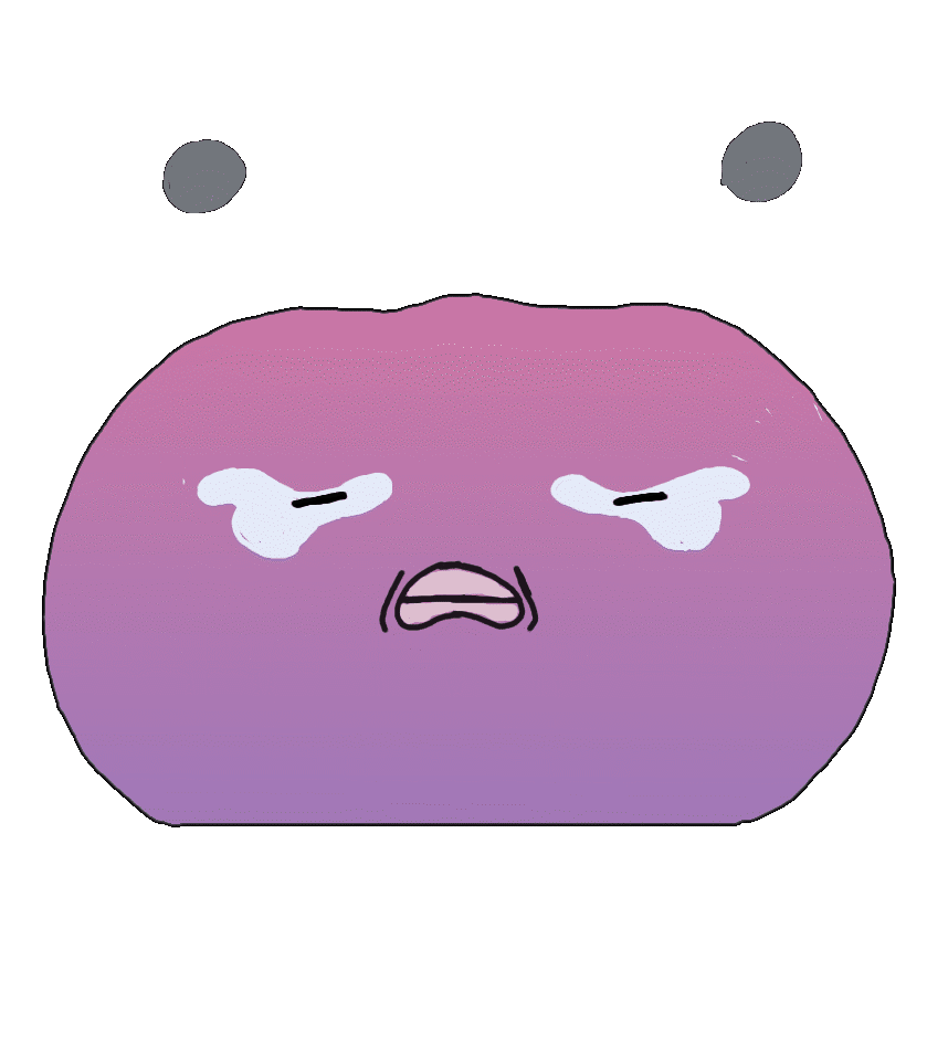 Blob Crybaby Sticker by Shanti for iOS & Android | GIPHY