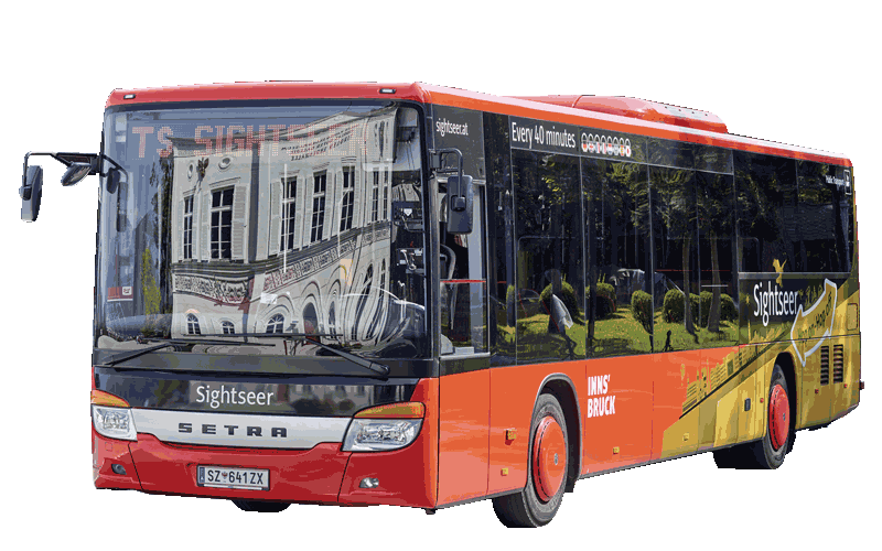 Public Transport Bus Sticker by Innsbruck for iOS & Android | GIPHY