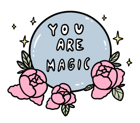 You Are Magic Good Vibes Sticker by chiara for iOS & Android | GIPHY