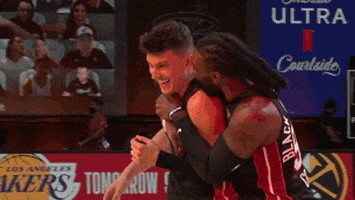 Nba Playoffs Hug GIF by NBA - Find & Share on GIPHY