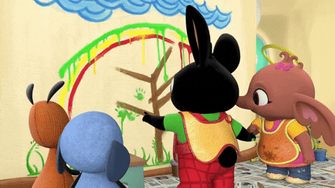 Mural by Bing Bunny | GIPHY