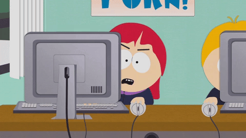 Angry Computer Animated Gif