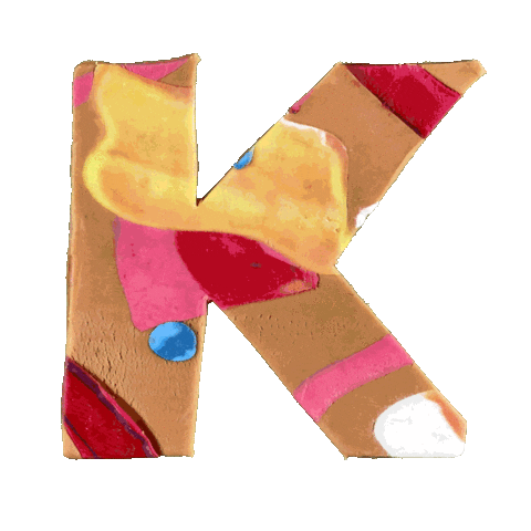 K Alphabet Sticker by angie amaro for iOS & Android | GIPHY