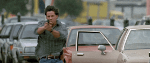 Keanu Reeves Point Break Gif