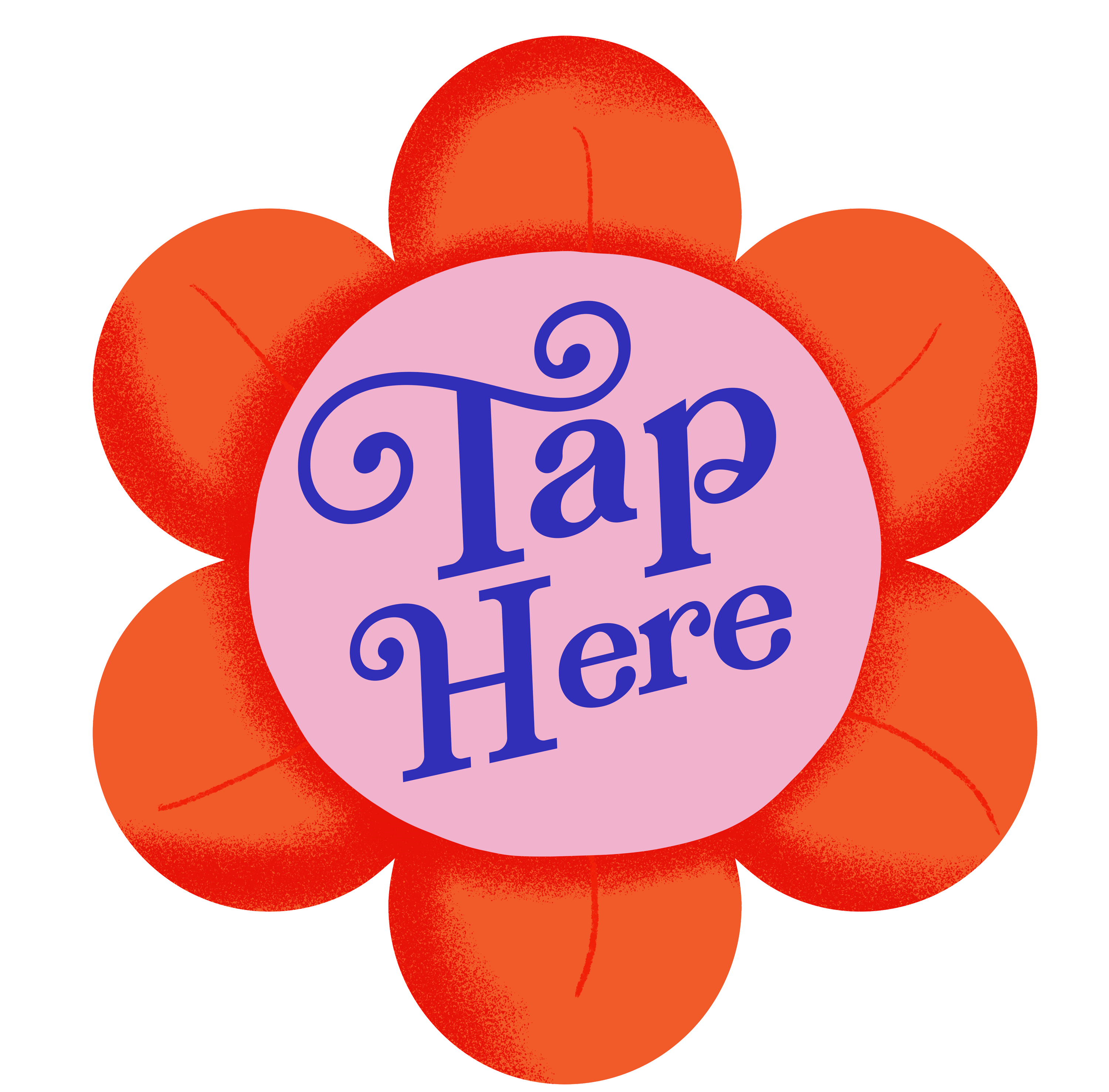 Happy Flower Sticker by Rachael McLean for iOS & Android | GIPHY