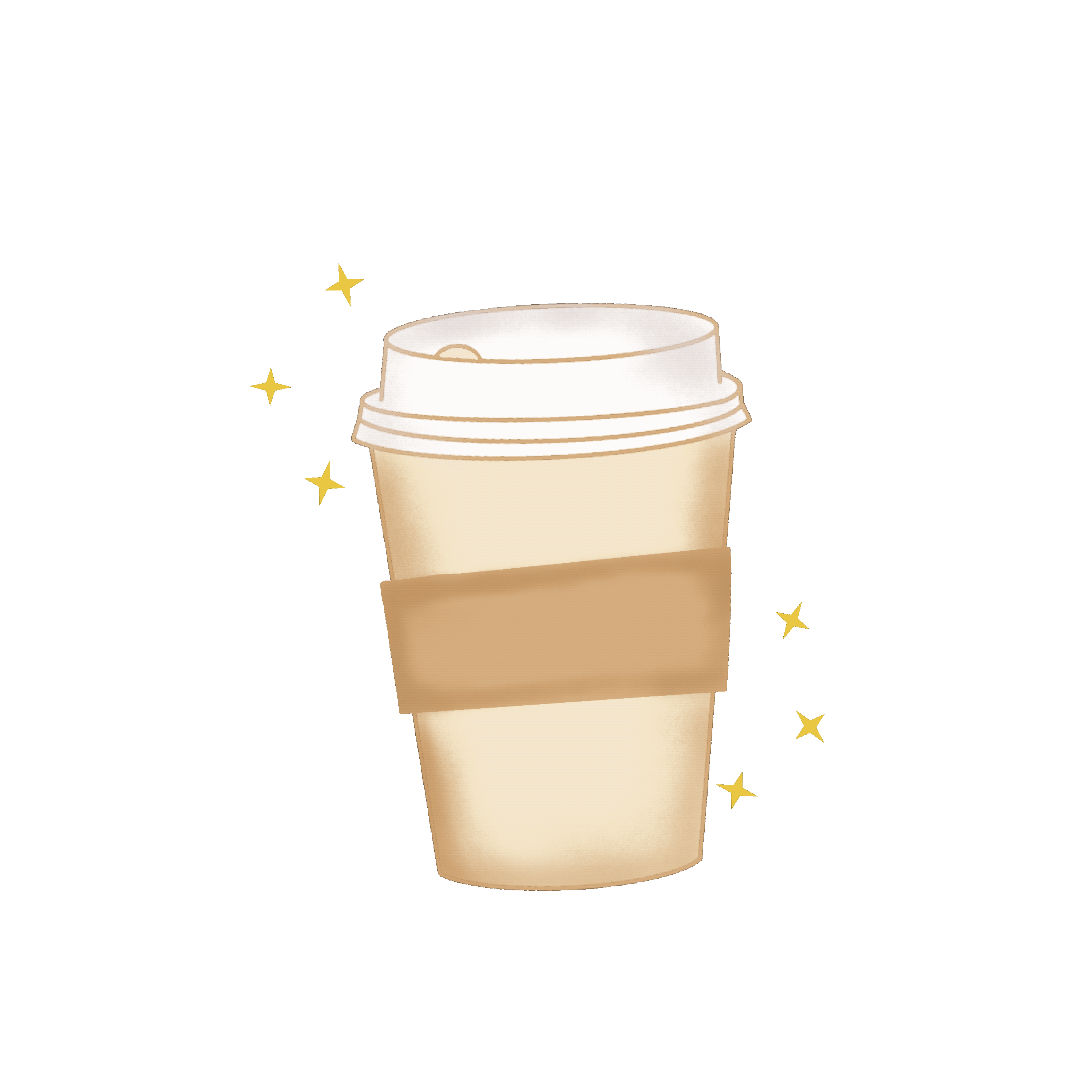 Coffee Star Sticker for iOS & Android | GIPHY