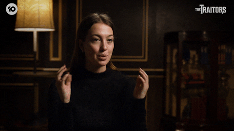 Banish GIF by The Traitors Australia - Find & Share on GIPHY