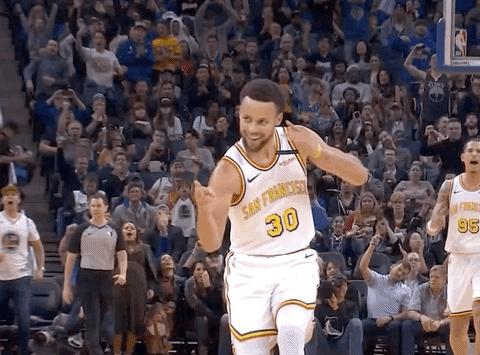 Steph Curry Smile GIF by ESPN - Find & Share on GIPHY