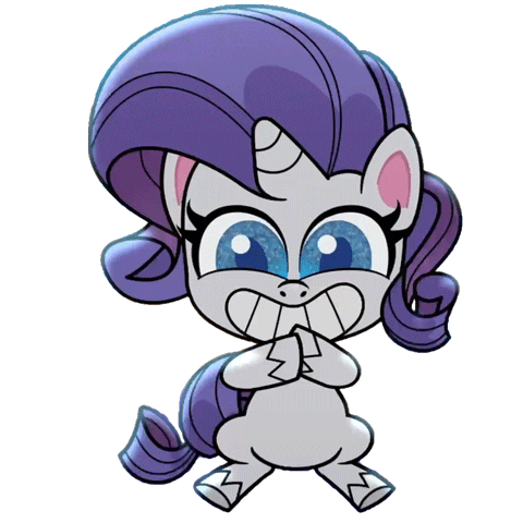 Rarity Running Gif
