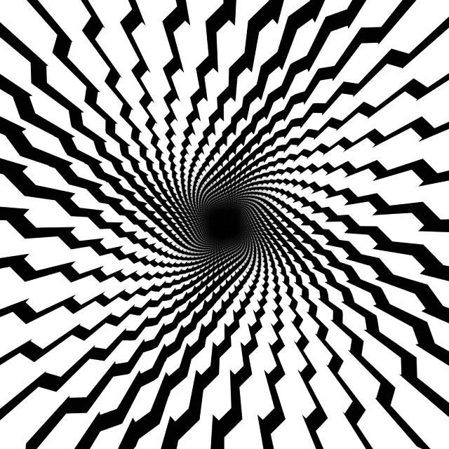 Op Art Monochrome by xponentialdesign | GIPHY