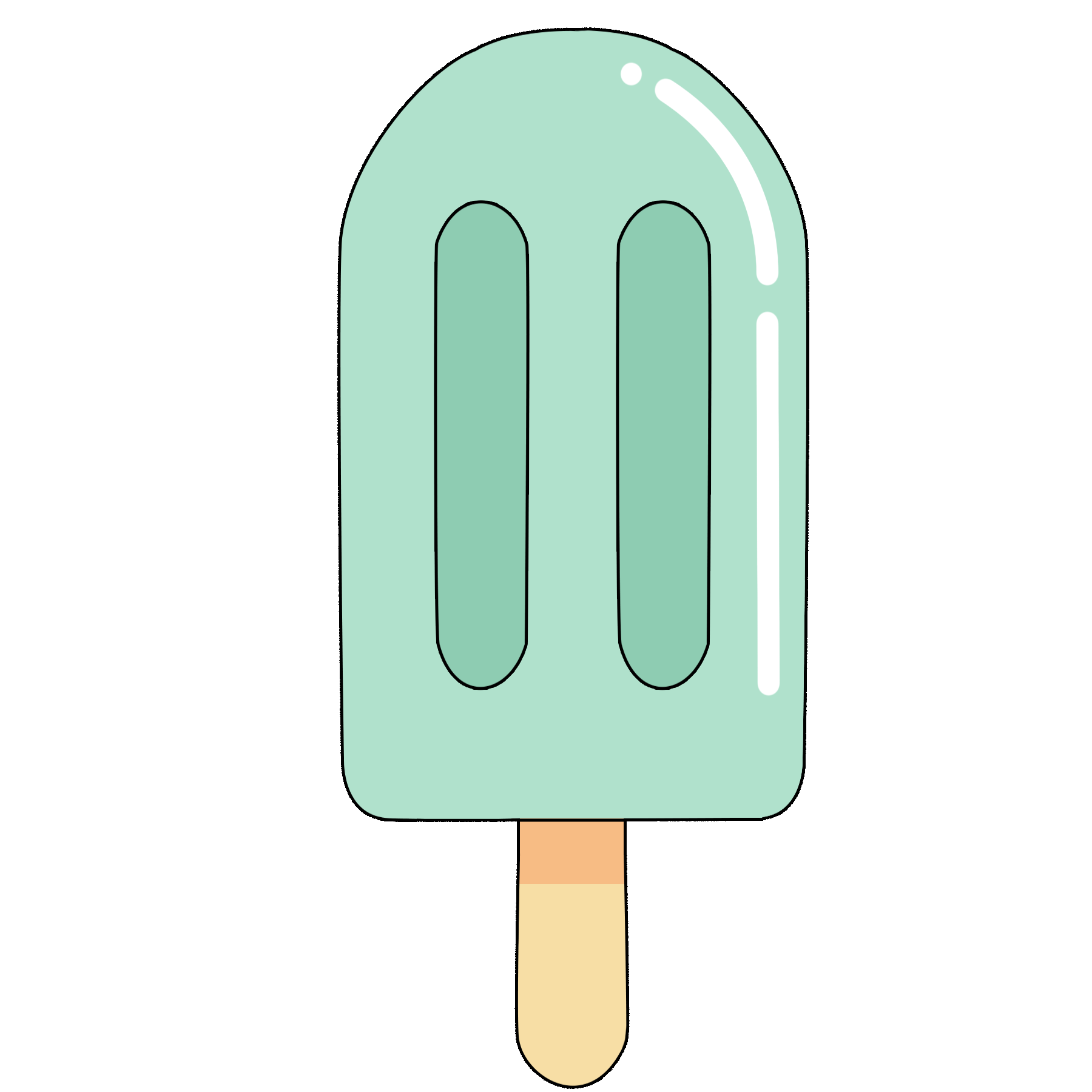 Melting Ice Cream Sticker by Studio Neuhaus for iOS & Android | GIPHY