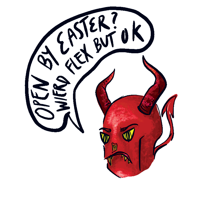 Devil Easter Sticker by INTO ACT!ON for iOS & Android | GIPHY