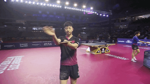 Fanning Ping Pong GIF by ITTFWorld - Find & Share on GIPHY
