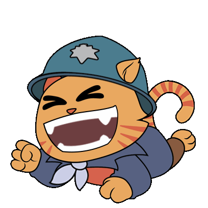 Ha Ha Cat Sticker by Game Insight for iOS & Android | GIPHY