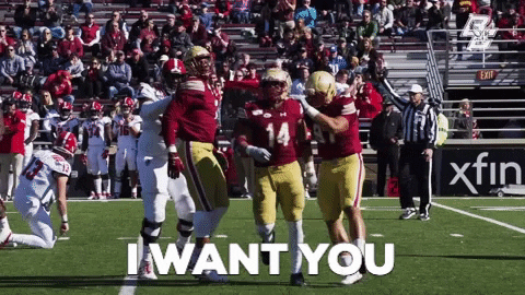 College Football GIF by Boston College Athletics - Find & Share on GIPHY