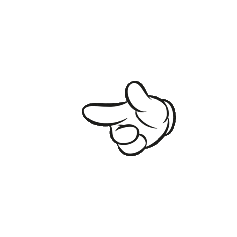 Disney Hand Sticker by Mickey Mouse for iOS & Android | GIPHY