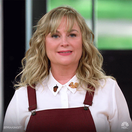 Amy Poehler GIF by Making It - Find & Share on GIPHY