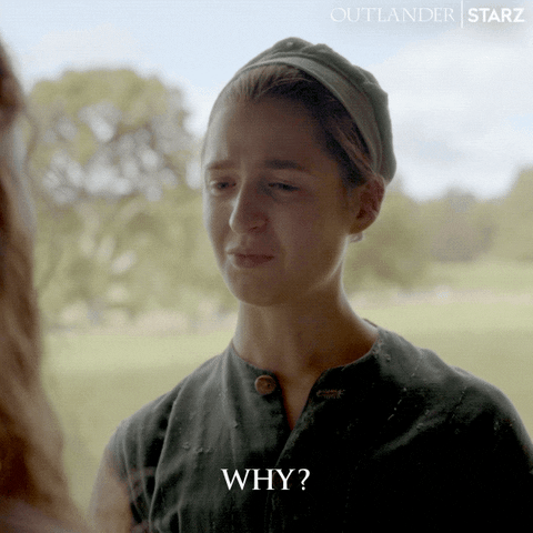Season 5 Wtf GIF by Outlander - Find & Share on GIPHY