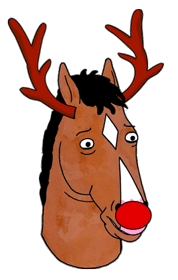 Bojack Horseman Deer Sticker by netflixit for iOS & Android | GIPHY