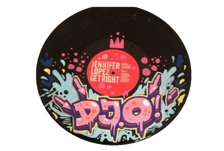 Dj Scratching Sticker by BierhausUrban for iOS & Android | GIPHY