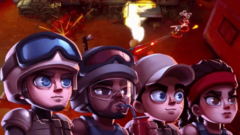 Shooter Commando GIF by Wired Productions - Find & Share on GIPHY