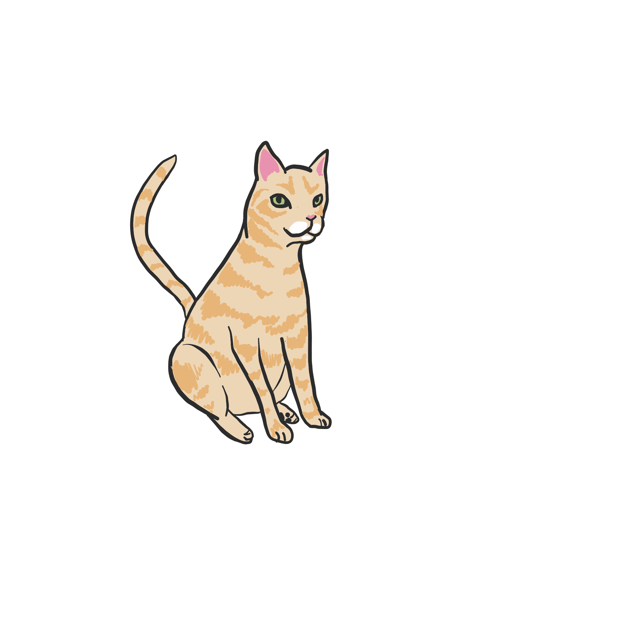 Cat Wave Sticker by mjkahn for iOS & Android | GIPHY