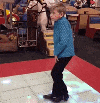 White Kid Dancing Gif