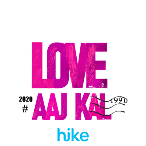 Love Aaj Kal Bollywood Sticker By Hike Sticker for iOS & Android | GIPHY