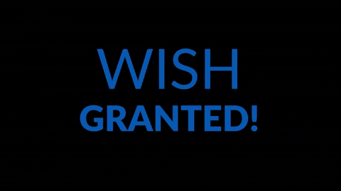 Wish Granted GIFs - Get the best GIF on GIPHY