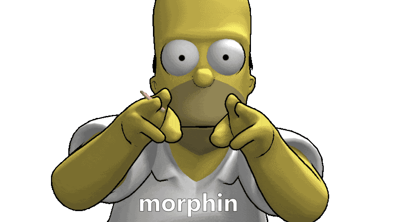 Homer Simpson Win Sticker by Morphin for iOS & Android | GIPHY