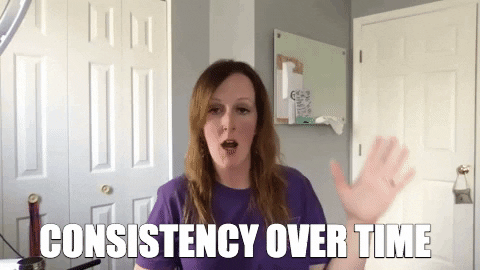Be Consistent GIFs - Get the best GIF on GIPHY