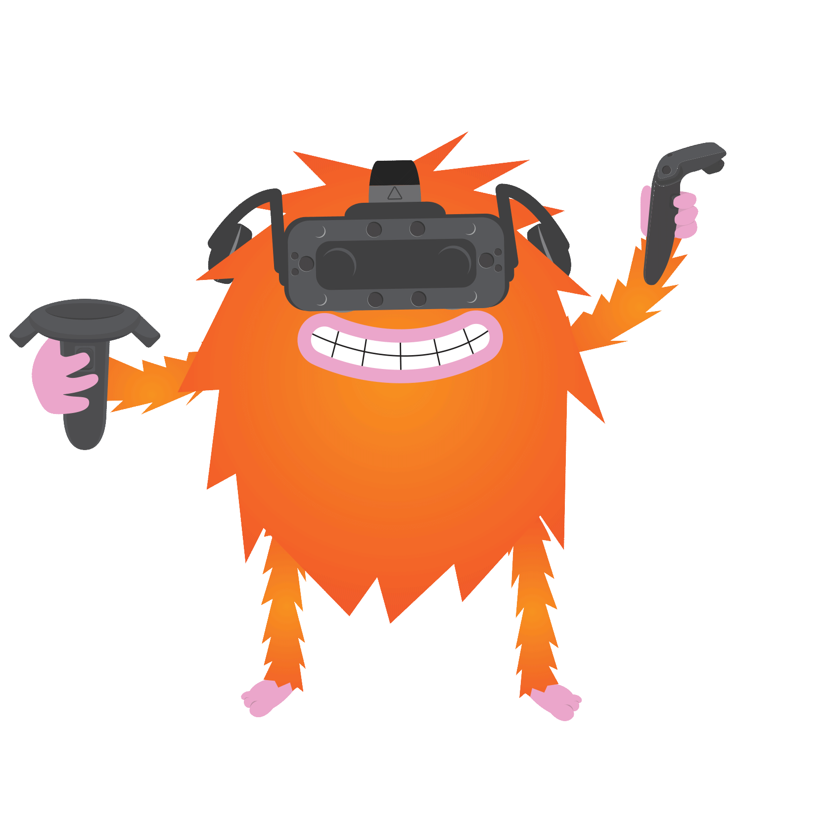 Virtual Reality Monster Sticker by Play Factore for iOS & Android | GIPHY
