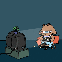 Deer Eating Popcorn Gif