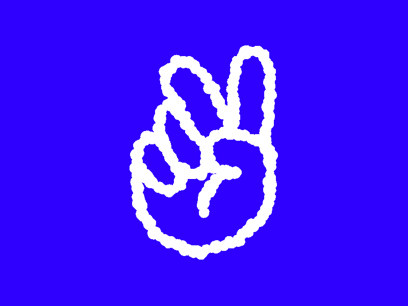 Peace Sign GIF by Skinny Ships - Find & Share on GIPHY