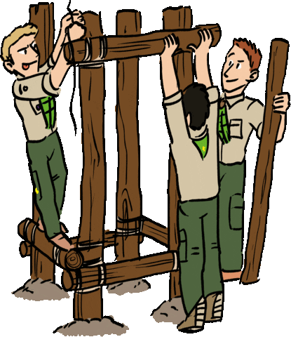 Scout Scouting Sticker by Magyar Cserkészszövetség for iOS & Android ...