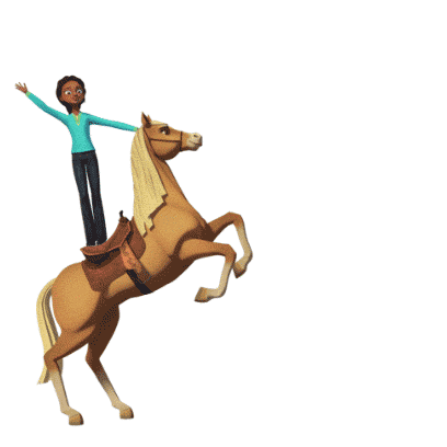 Dreamworks Animation Netflix Sticker by Spirit Riding Free for iOS ...