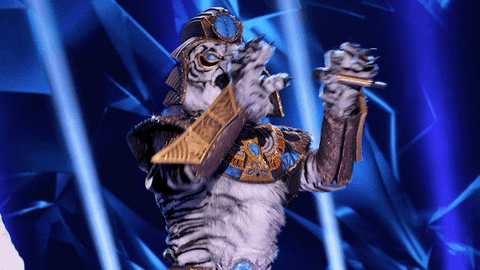 Pounce White Tiger GIF by The Masked Singer - Find & Share on GIPHY