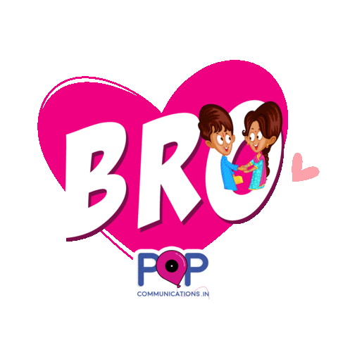 Love You Bro Sticker by Pop Communications for iOS & Android | GIPHY