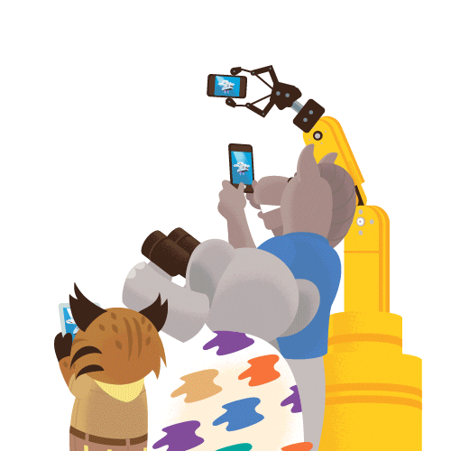Photo Camera Sticker by Dreamforce & Salesforce Events for iOS ...
