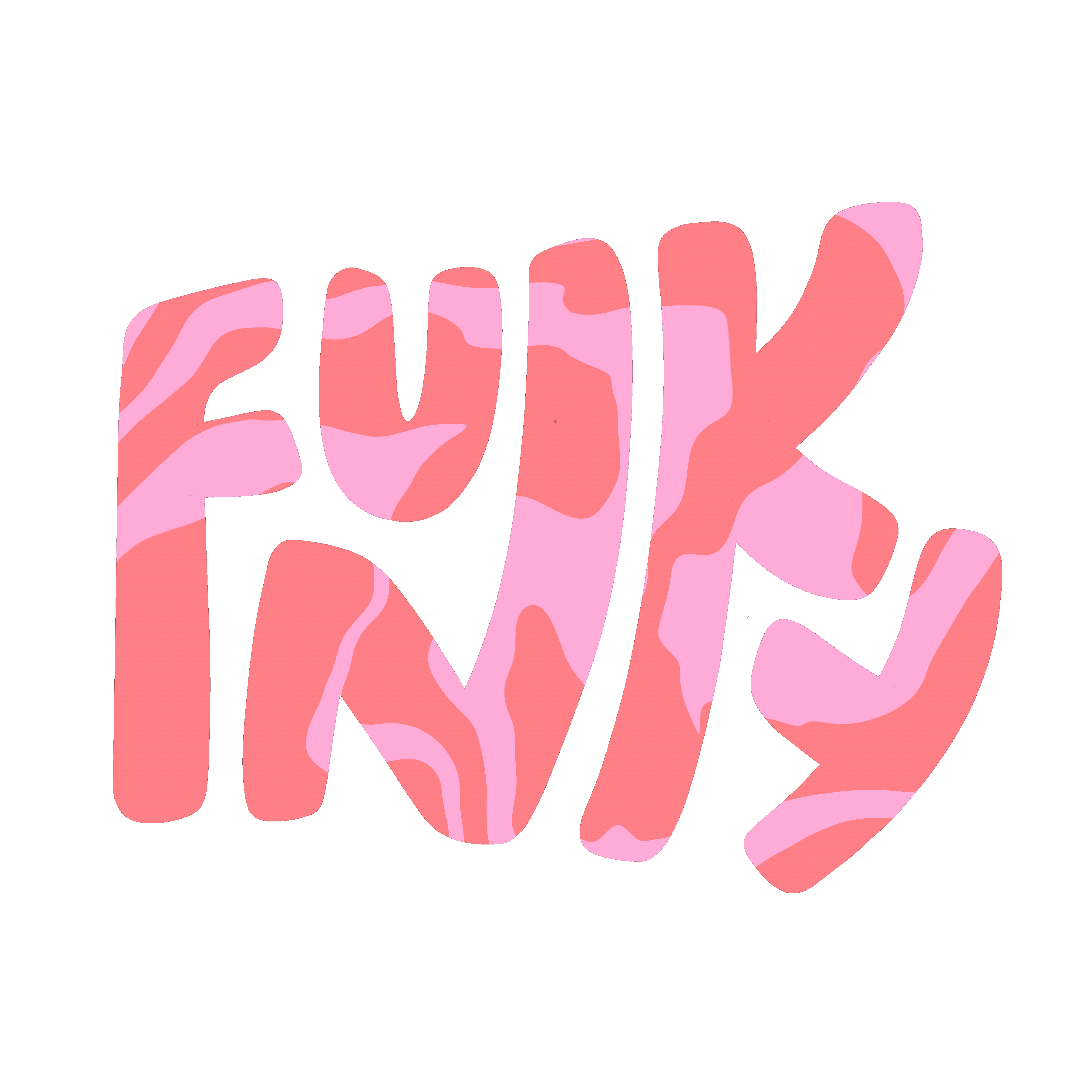 Pink Funk Sticker by Emily Lynn Design for iOS & Android | GIPHY