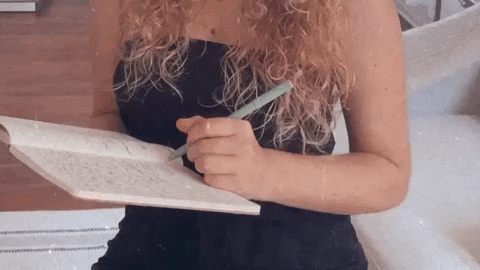 Journaling The Secret GIF by Taylor Carr - Find & Share on GIPHY