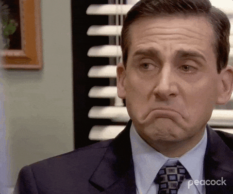 Sad Season 7 GIF by The Office - Find & Share on GIPHY