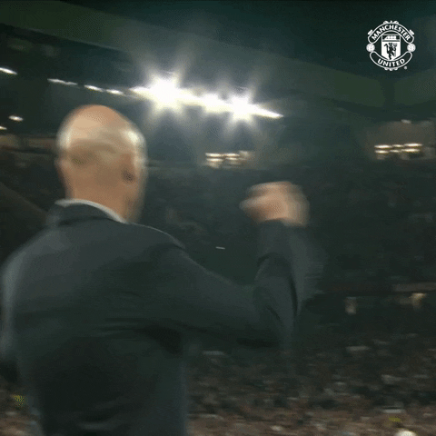 Ten Hag Win GIF by Manchester United - Find & Share on GIPHY