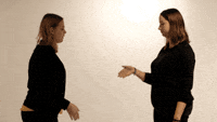 Awkward Handshake Hug Gif