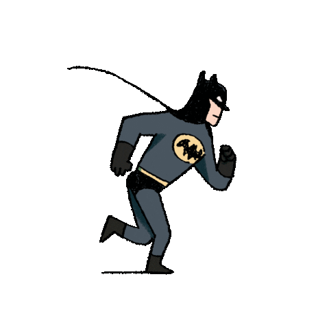 Batman Running Animated Gif